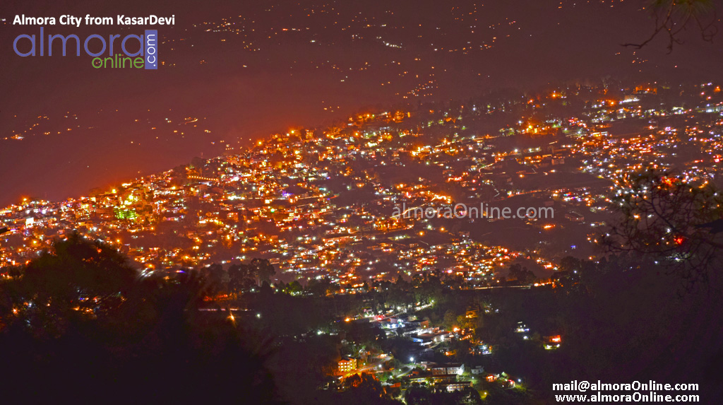 Almora-night-from-kasar-devi - Almora Online | Explore Almora - Travel ...