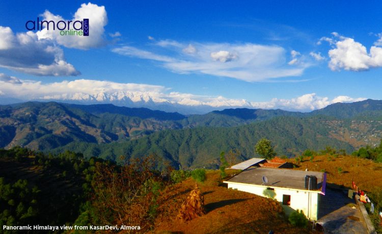 Himalaya view from KasarDevi Almora - Almora Online | Explore Almora ...